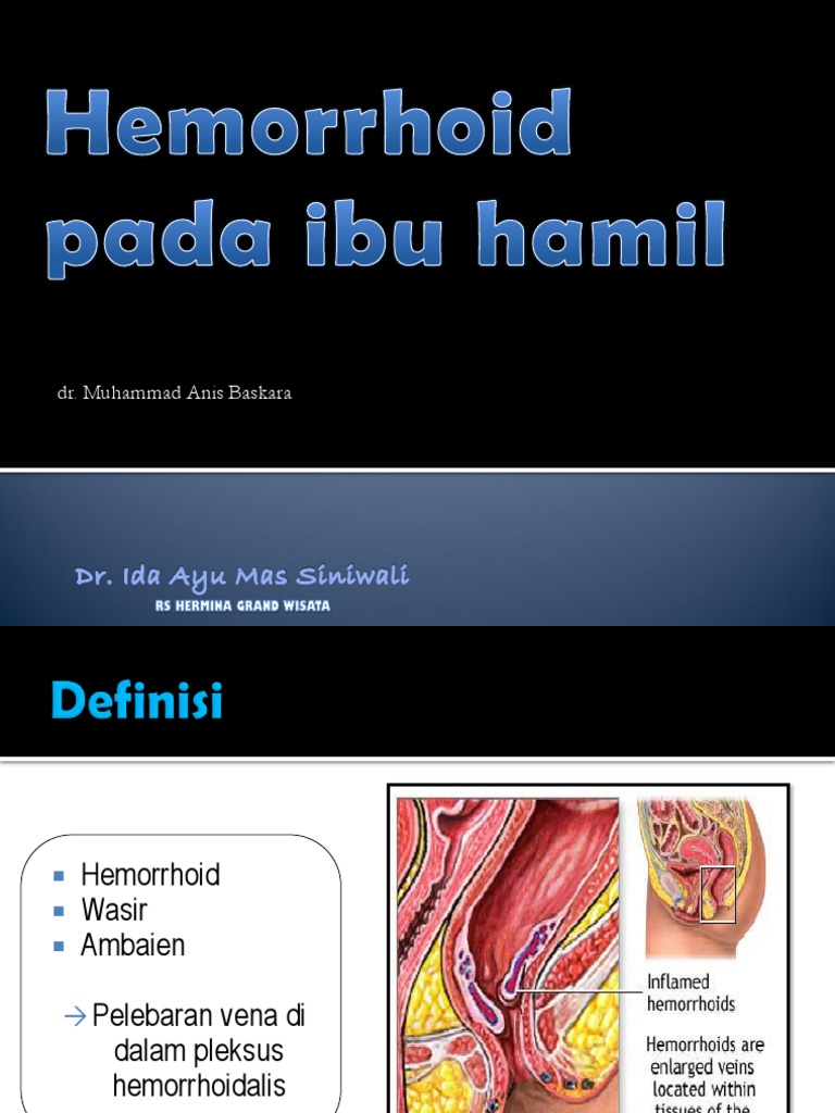 Gejala dan Penanganan Hemoroid | PDF
