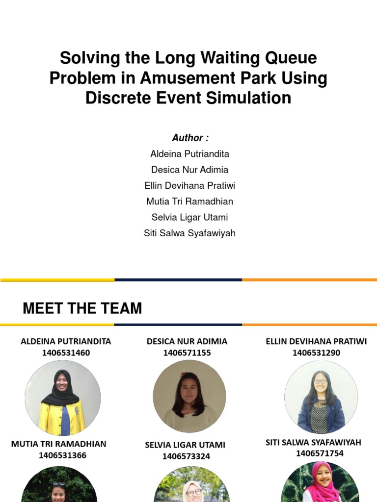 Solving The Long Waiting Queue Problem in Amusement Park Using ...