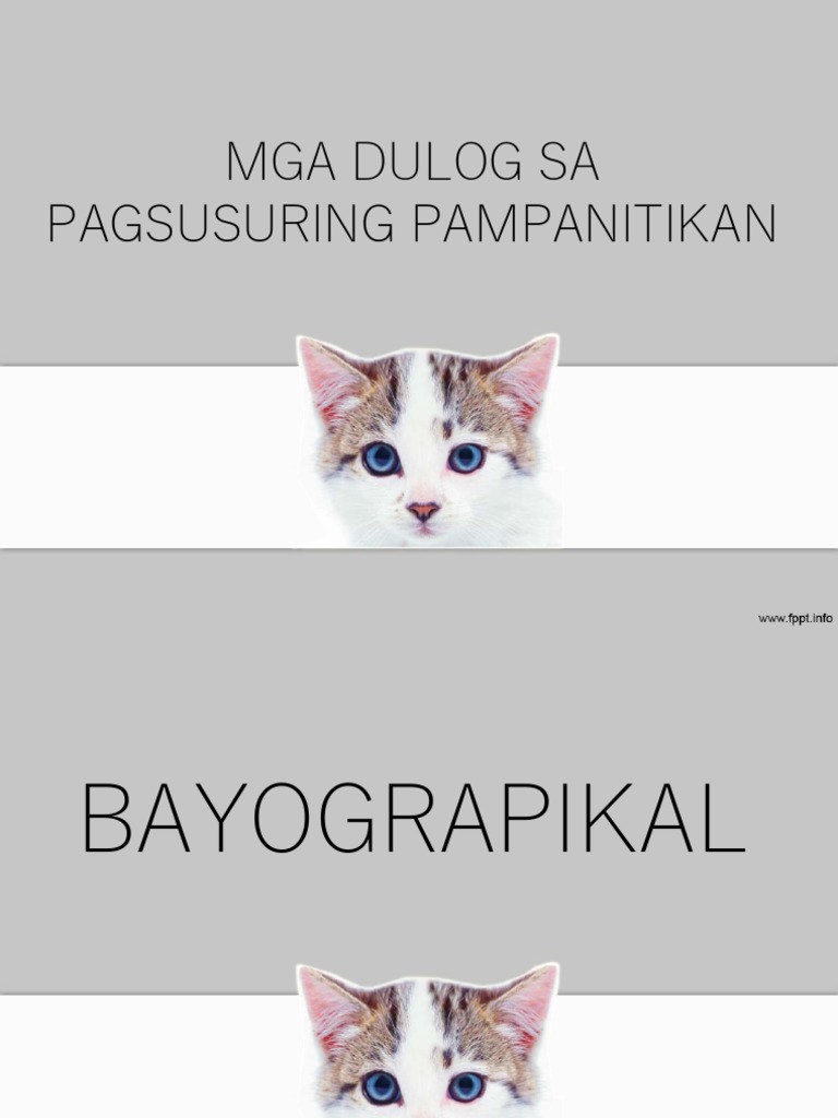 Ano Ang Bayograpikal | PDF