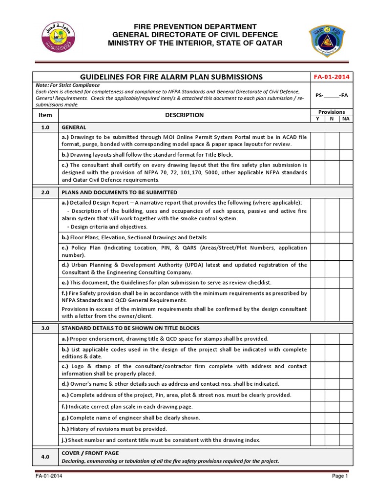 QCDD Checklist | PDF | Fire Safety | Elevator