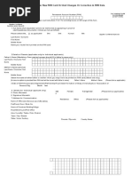 PAN Form CSF | PDF