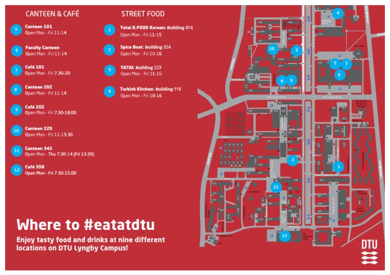 Eat at DTU | PDF | Food And Drink | Cooking