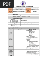 Sample Lesson Plan For Cot With Annotation | PDF | Lesson Plan | Literacy