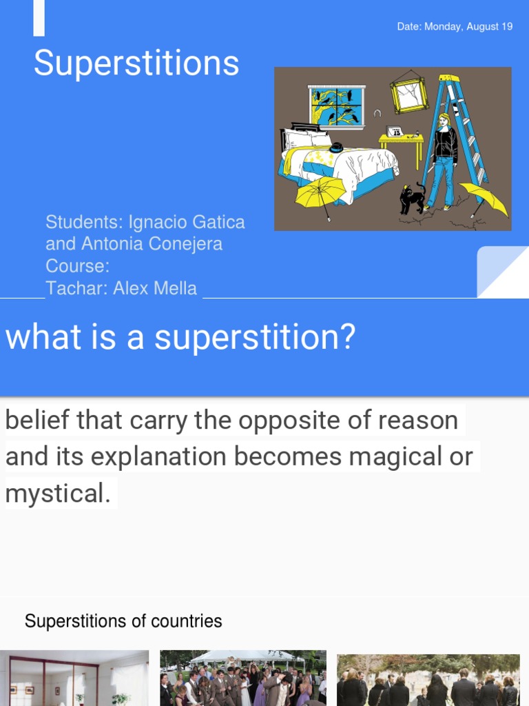 Understanding Superstitions Worldwide | PDF