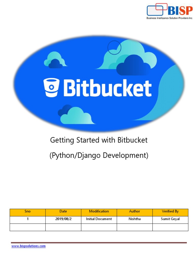 Getting Started With Bitbucket | PDF | Data Management | Information Technology Management