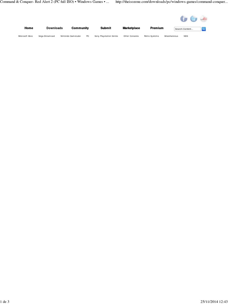 Red Alert 2 Full ISO Download Guide | PDF | Computing | Leisure