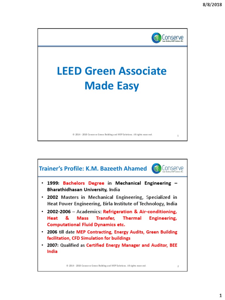 Chapter 1 Introduction To Green Buildings | PDF | Green Building ...