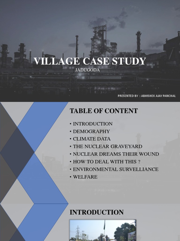 Village Case Study: Jadugoda | PDF | Nature