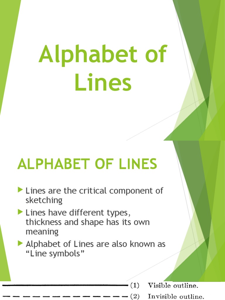 Alphabet of Lines PDF | PDF
