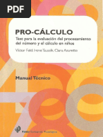 Ficha Tecnica de La Pruebas Tedi-Math | PDF | Evaluación | Cognición