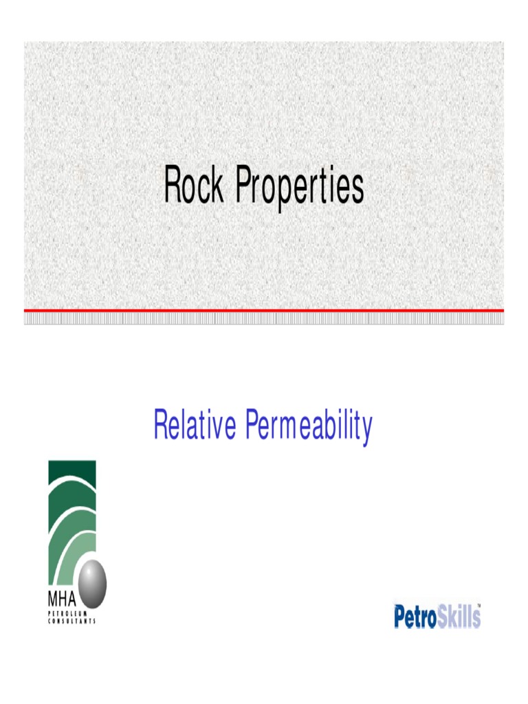 2 - 5 - RelativePermeability | PDF | Petroleum Reservoir | Permeability ...