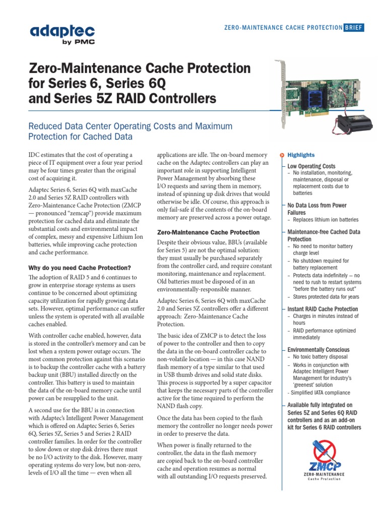 Zero Maintenance Management | PDF | Cache (Computing) | Computer Data ...