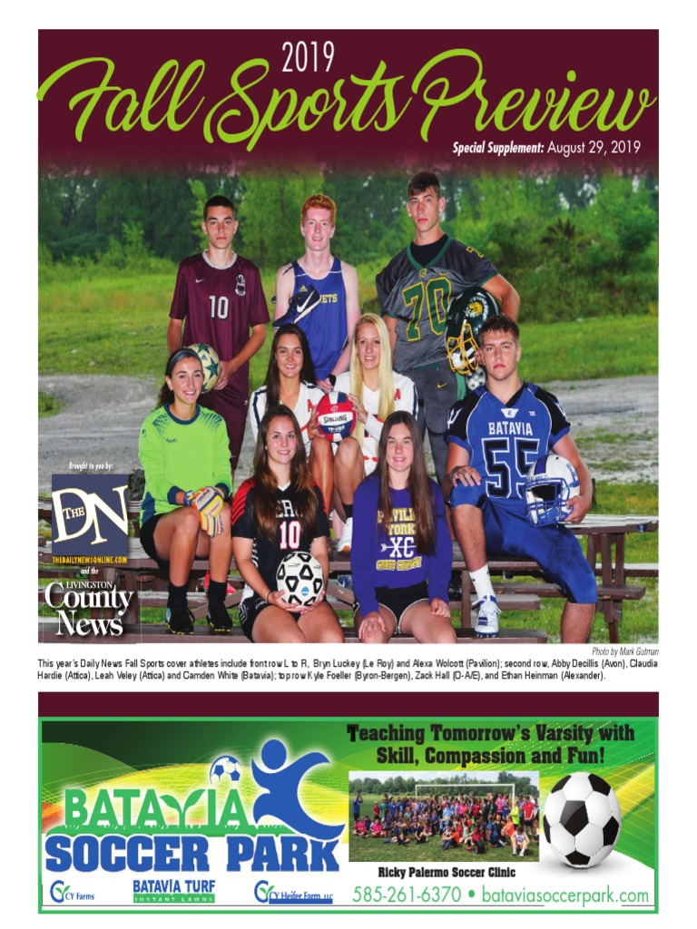 Fall Sports Preview | PDF | Athletic Sports | Sport Variants