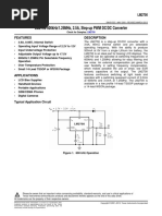 LM5020 100V Current Mode PWM Controller: General Description Features | PDF | Amplifier | Capacitor