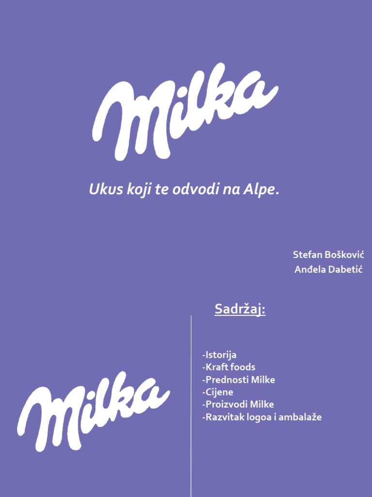 Milka | PDF