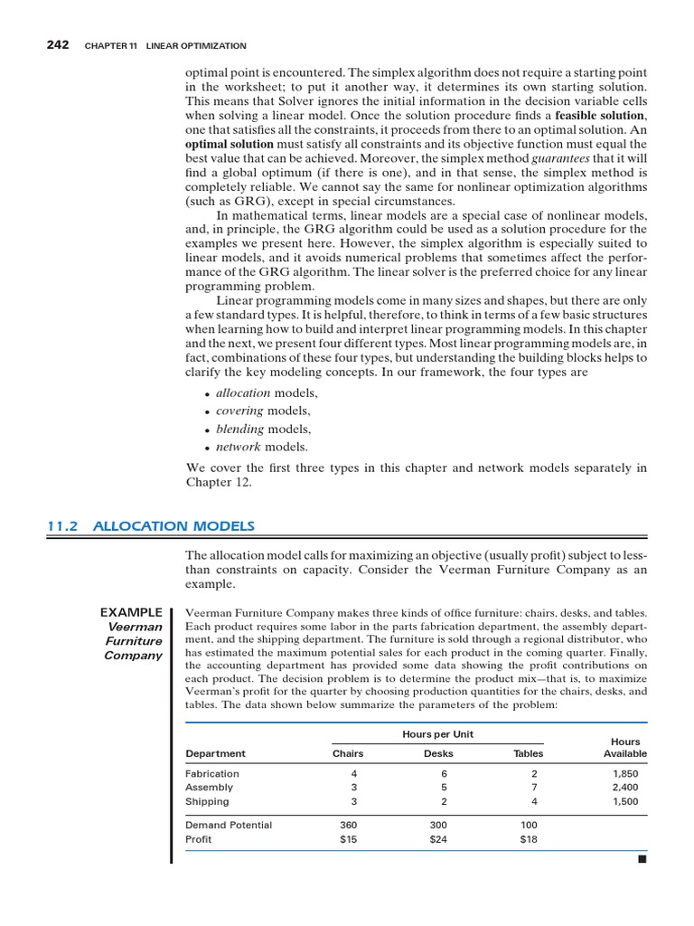 Powell Allocation Covering Blending Constraints | PDF | Linear Programming | Mathematical ...