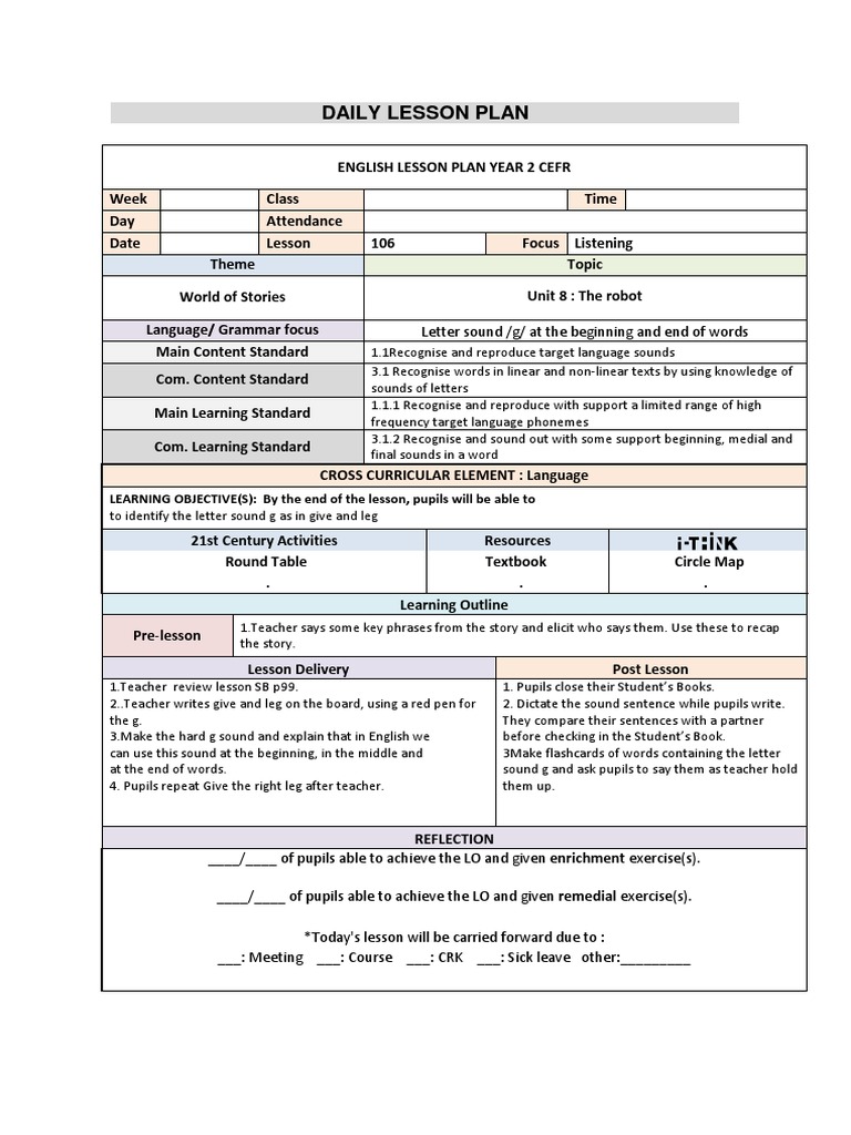 RPH Latest | PDF | Lesson Plan | Curriculum