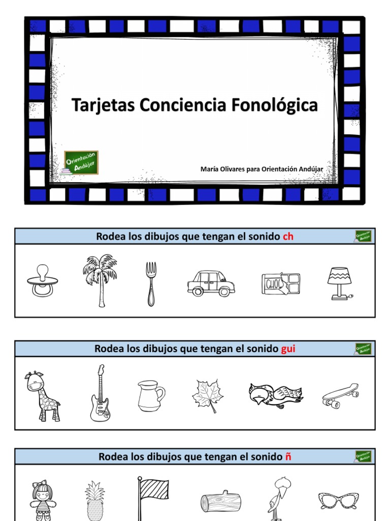Conciencia Fonologica Rodea El Sonido | PDF