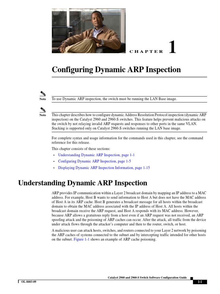 Understanding Dynamic ARP Inspection | PDF | Network Switch | Ip Address