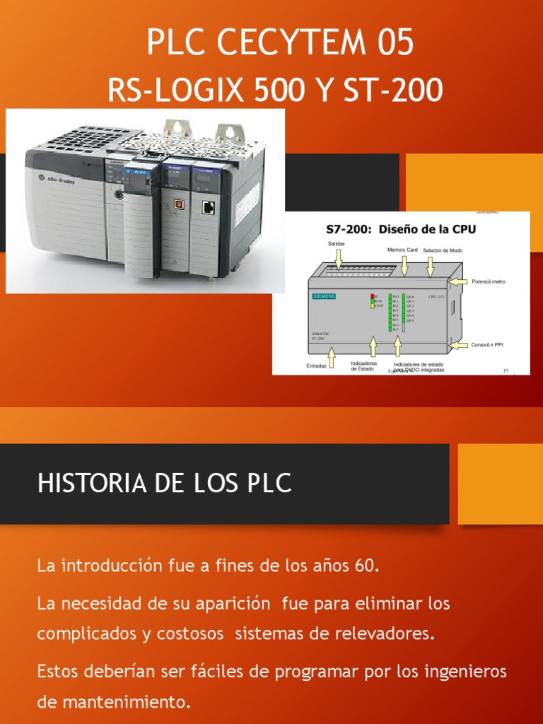 Curso Basico PLC | PDF | Controlador lógico programable | Unidad ...