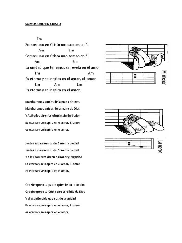 Somos Uno en Cristo | PDF