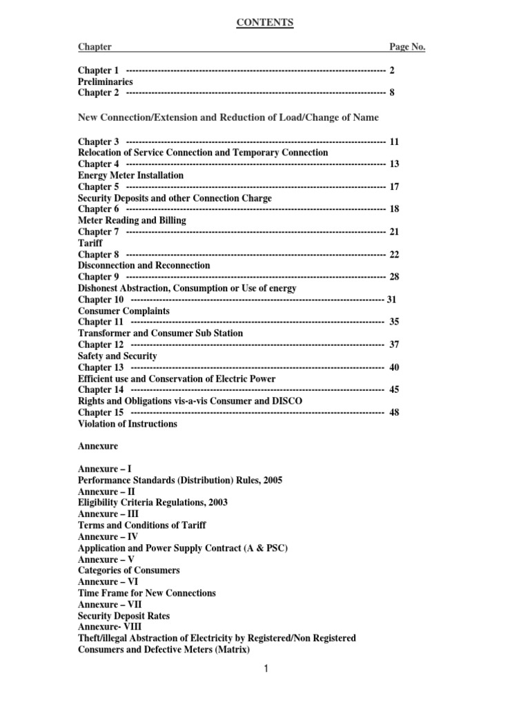 NEPRA Consumer Service Manual Overview | PDF | Electric Power ...