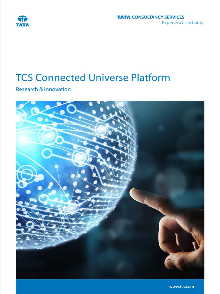 TCS Connected Universe Platform - 060918 | PDF | Internet Of Things ...