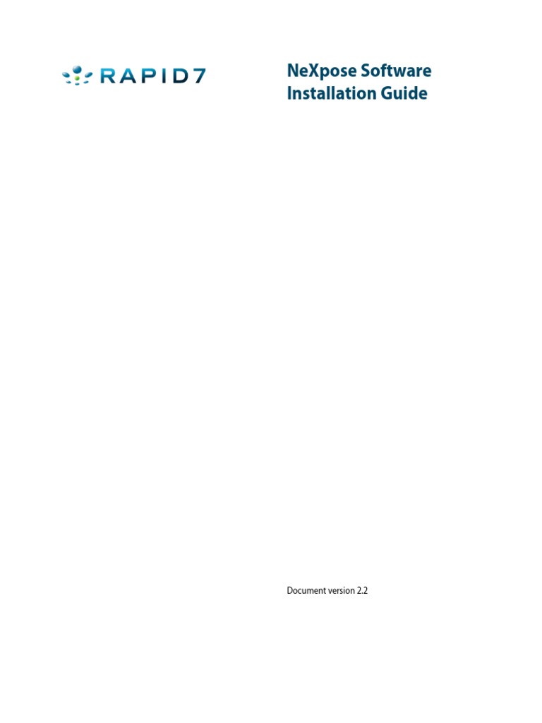 Install Nexpose | PDF | Command Line Interface | Installation (Computer ...