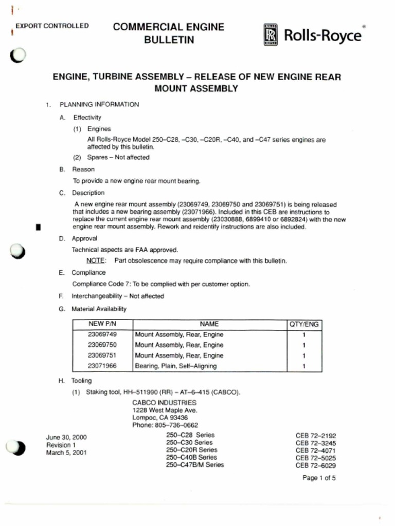 250-C47B - C47M - Ceb 72-6029 | PDF