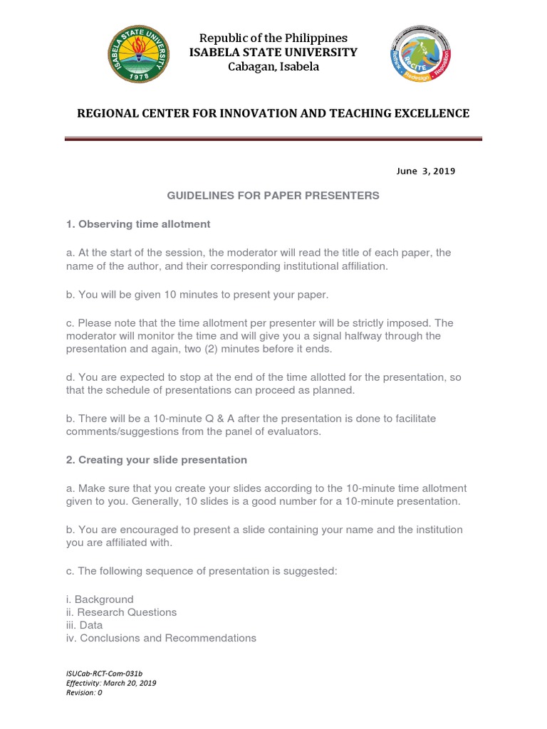 Isabela State University: Republic of The Philippines Cabagan, Isabela ...