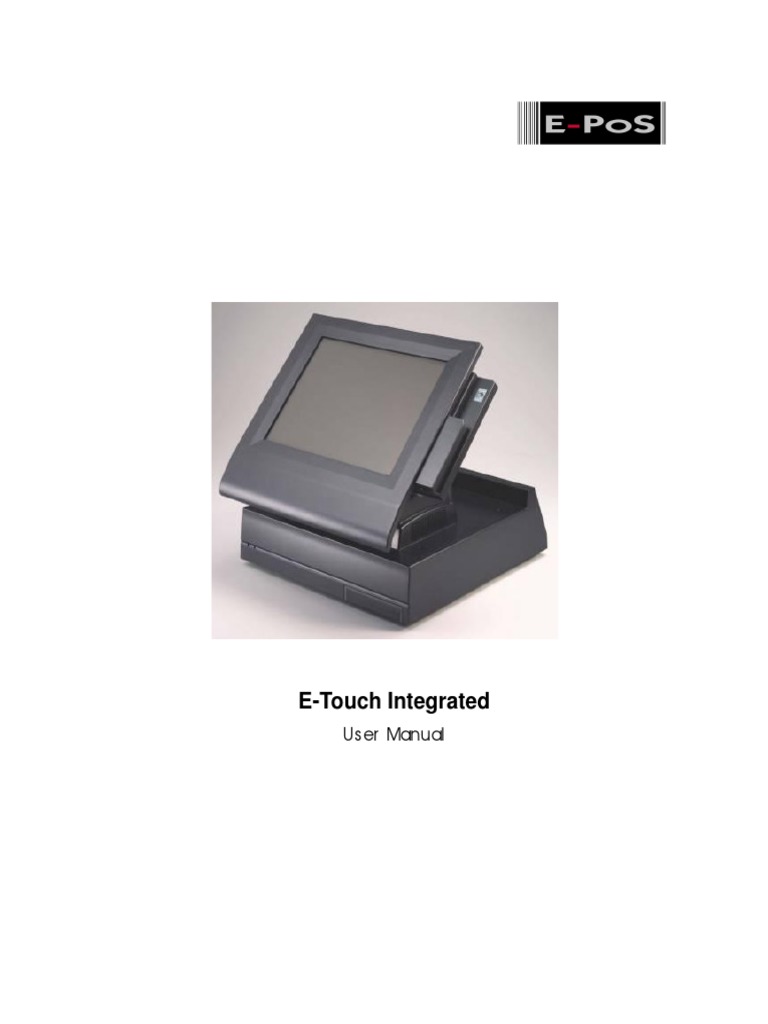E-Touch Integrated User Manual PDF | PDF | Bios | Manufactured Goods