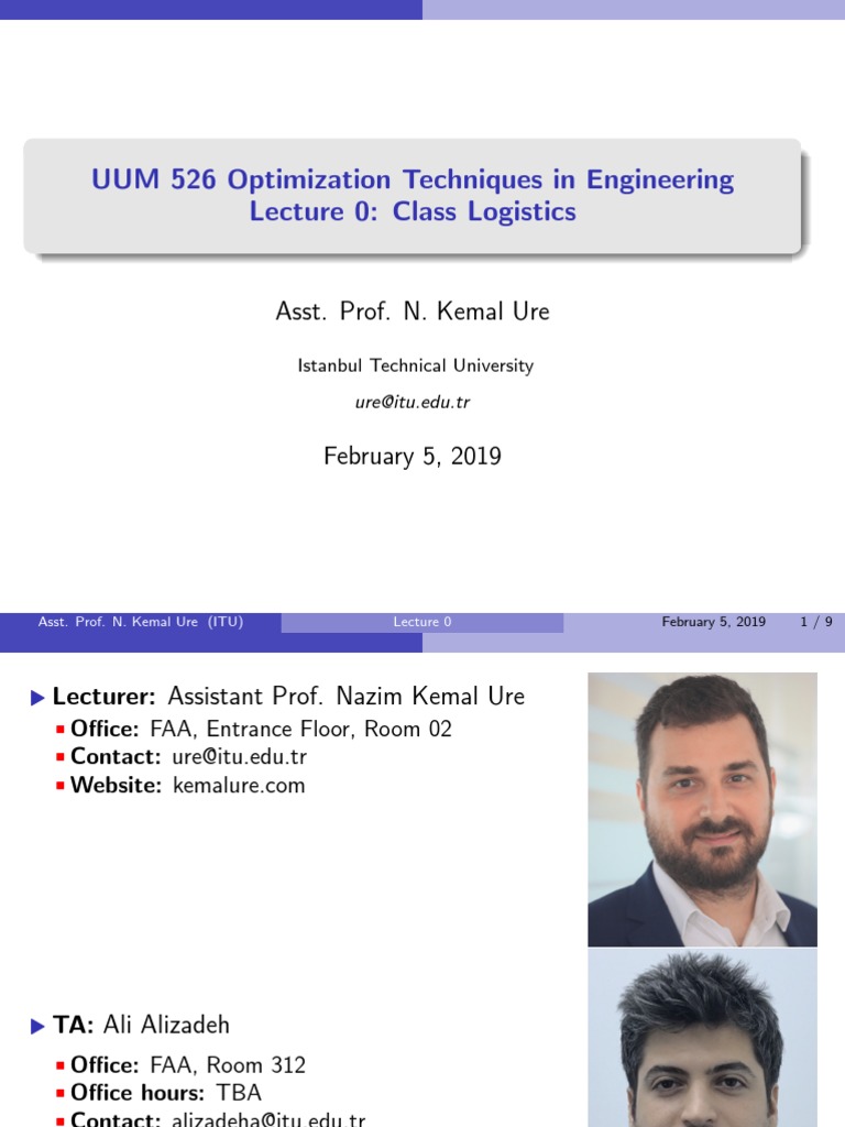 Lecture0 PDF | PDF | Mathematical Optimization | Linear Programming