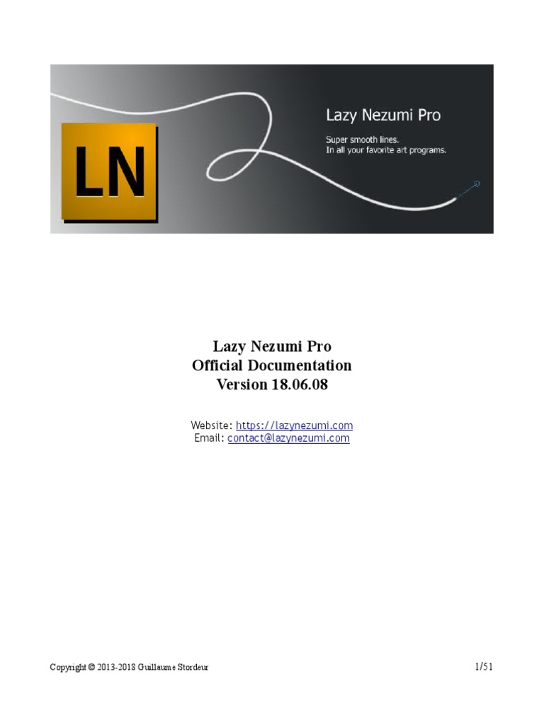 Lazy Nezumi Pro | PDF | Adobe Photoshop | Menu (Computing)