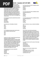 Percentages-CAT-Previous Year Questions | PDF