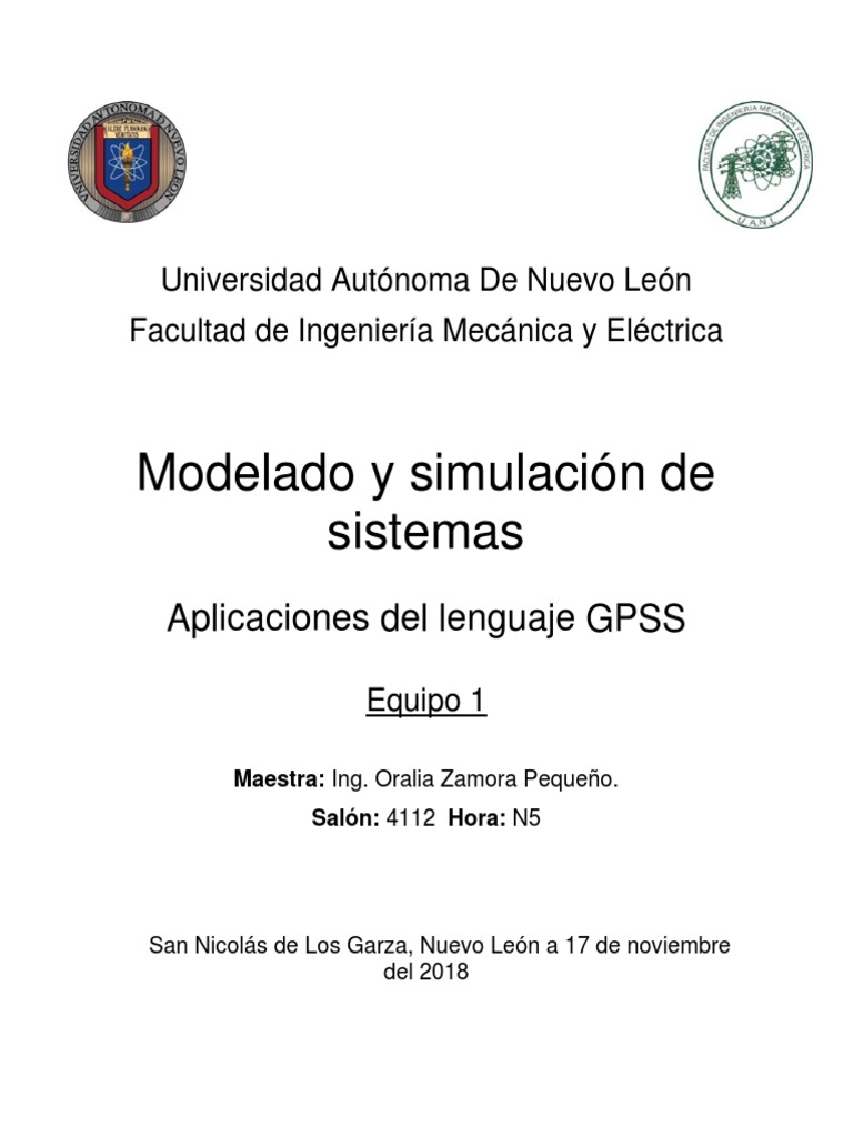 Aplicaciones Del Lenguaje GPSS | PDF | Lenguaje de programación ...