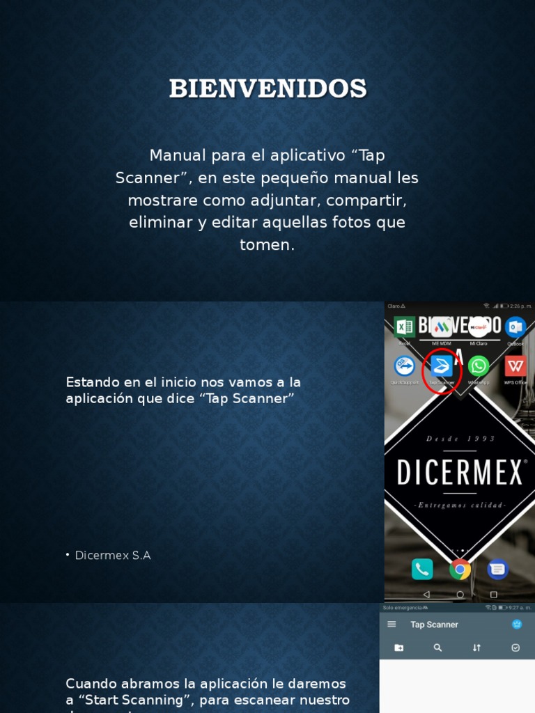 Manual Tap Scanner Android | PDF