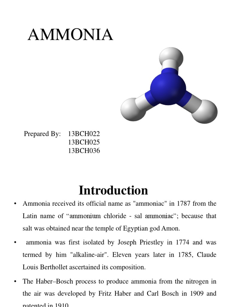Ammonia Conversion | PDF | Ammonia | Chemical Reactions