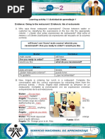 Ejemplo de Diálogo en Un Restaurante | PDF