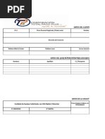 Formato para Firmas de Acreditación de Convocatoria en La PROSOC | PDF