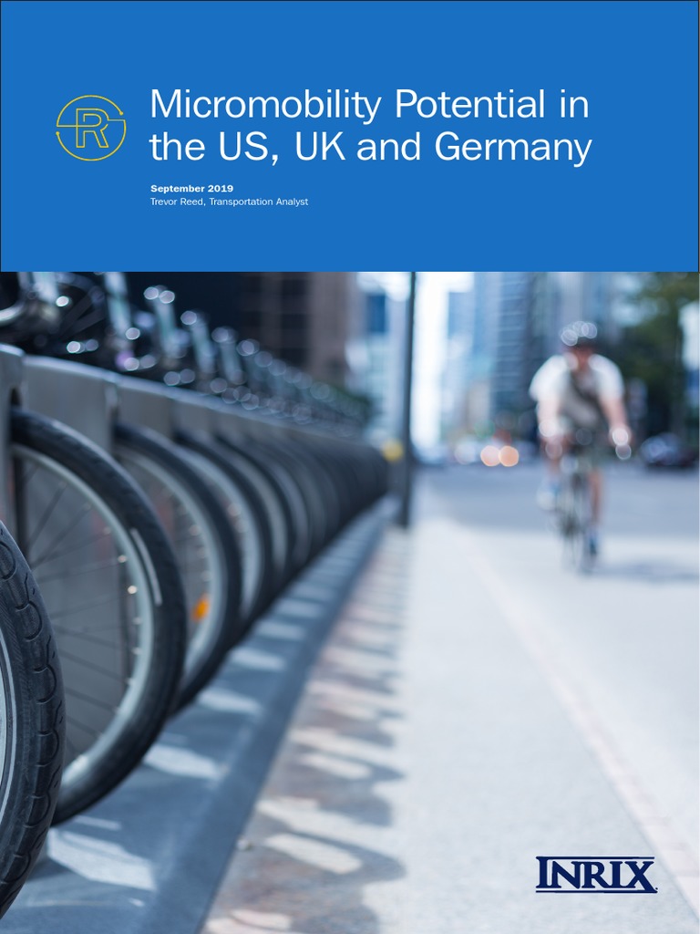 INRIX Micromobility Report English | PDF | Public Transport | New York City