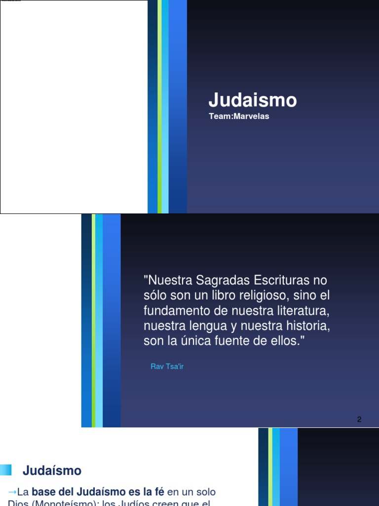 El Judaismo | PDF | Tora | Judios
