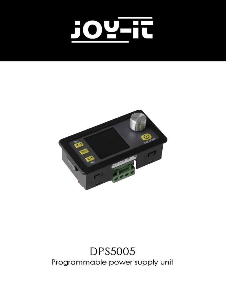 Manual DPS5005 | PDF | Menu (Computing) | Power Supply