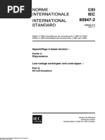 Iec 60694 | PDF | International Electrotechnical Commission | Metrology