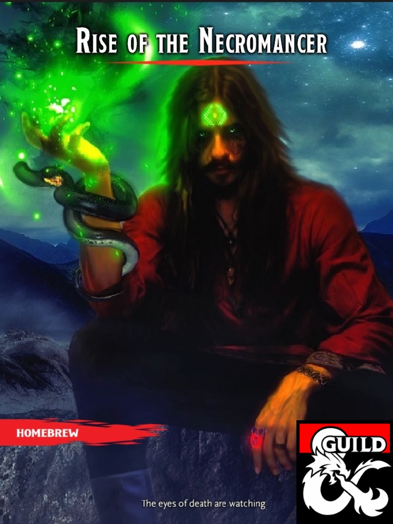 The Rise of The Necromancer DND | PDF | Dungeons & Dragons | Wizards Of ...