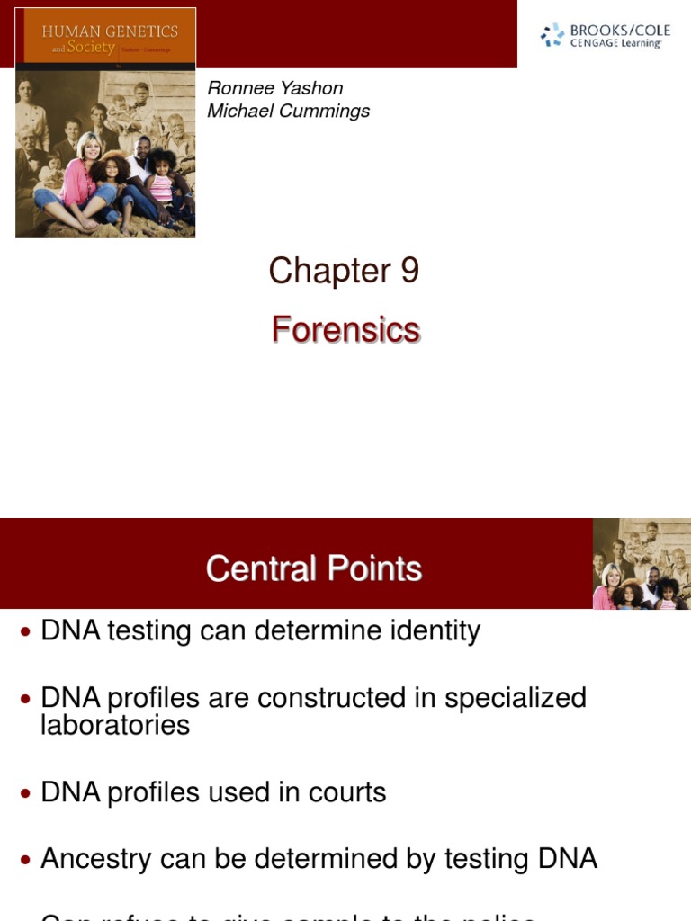 Chapter 9 Forensics | PDF | Dna Profiling | Polymerase Chain Reaction