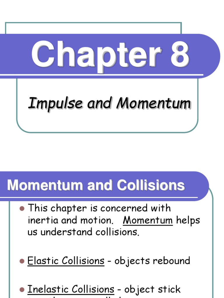 Impulse Momentum | PDF | Collision | Momentum