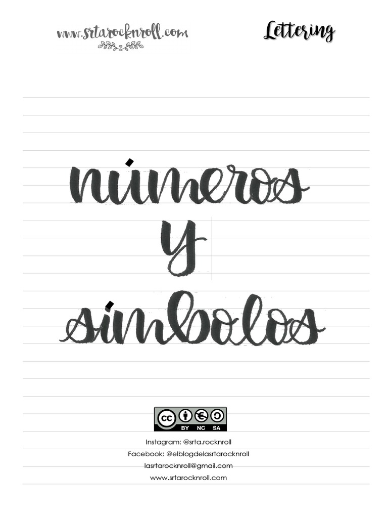 Numeros y Simbolos PDF | PDF