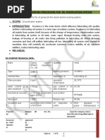 Turbine Lube Oil System SOP | PDF | Pump | Power Station