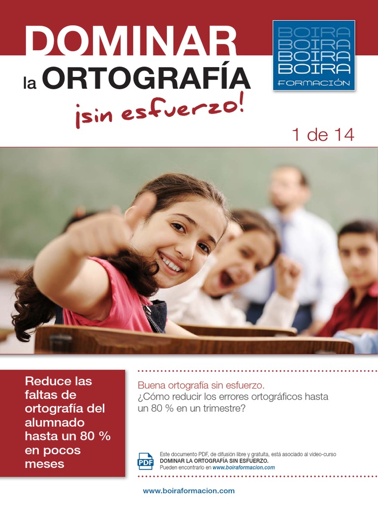 ESP Dominar La Ortografia 01 | PDF | Ortografía | Educación avanzada