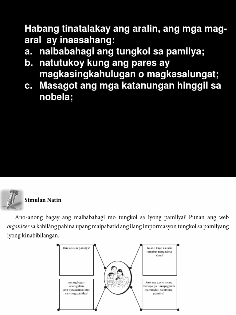 Bata Bata Paano Ka Ginawa Filipino 9 | PDF